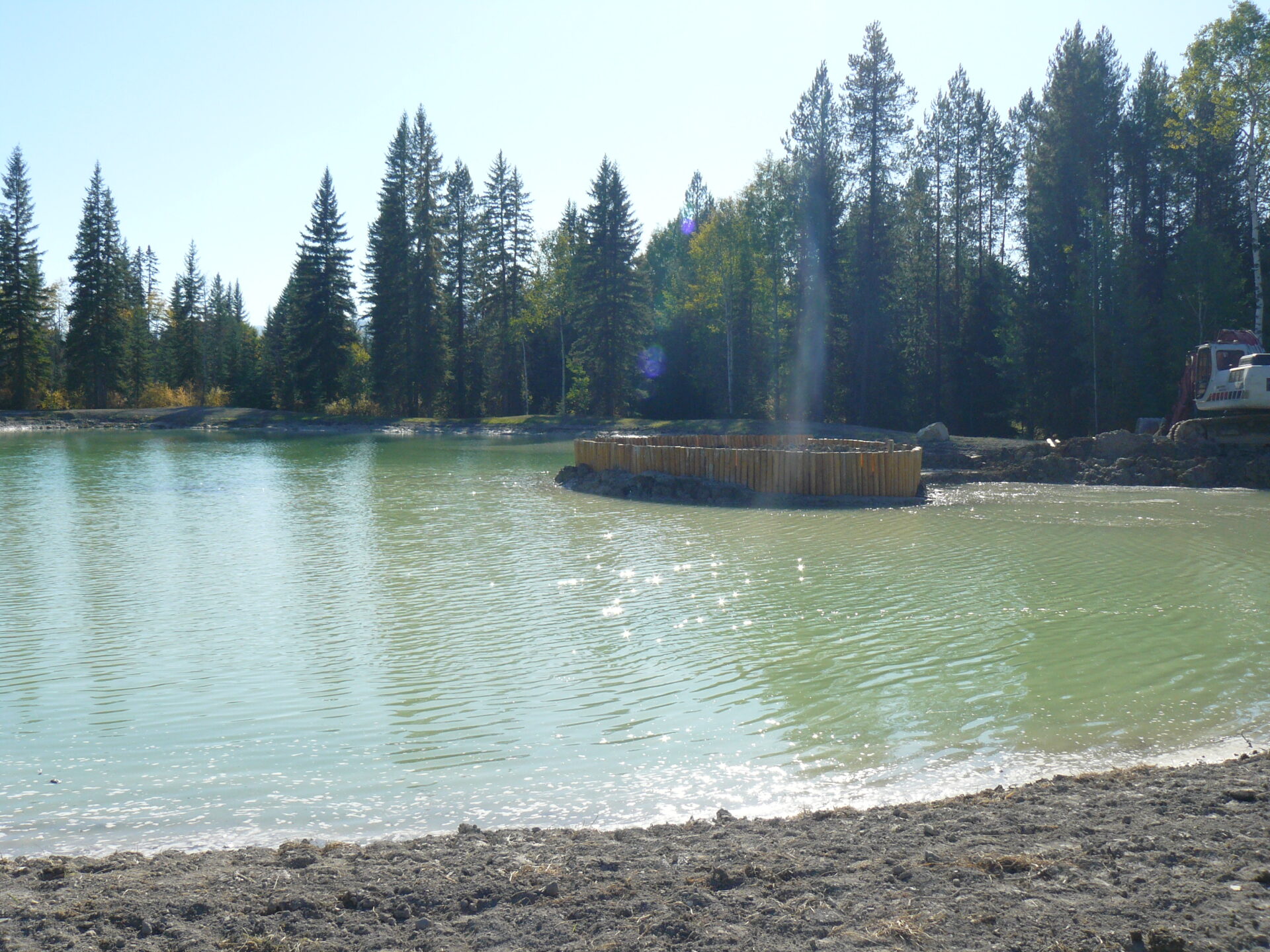 Custom Ponds - Rock & Pond
